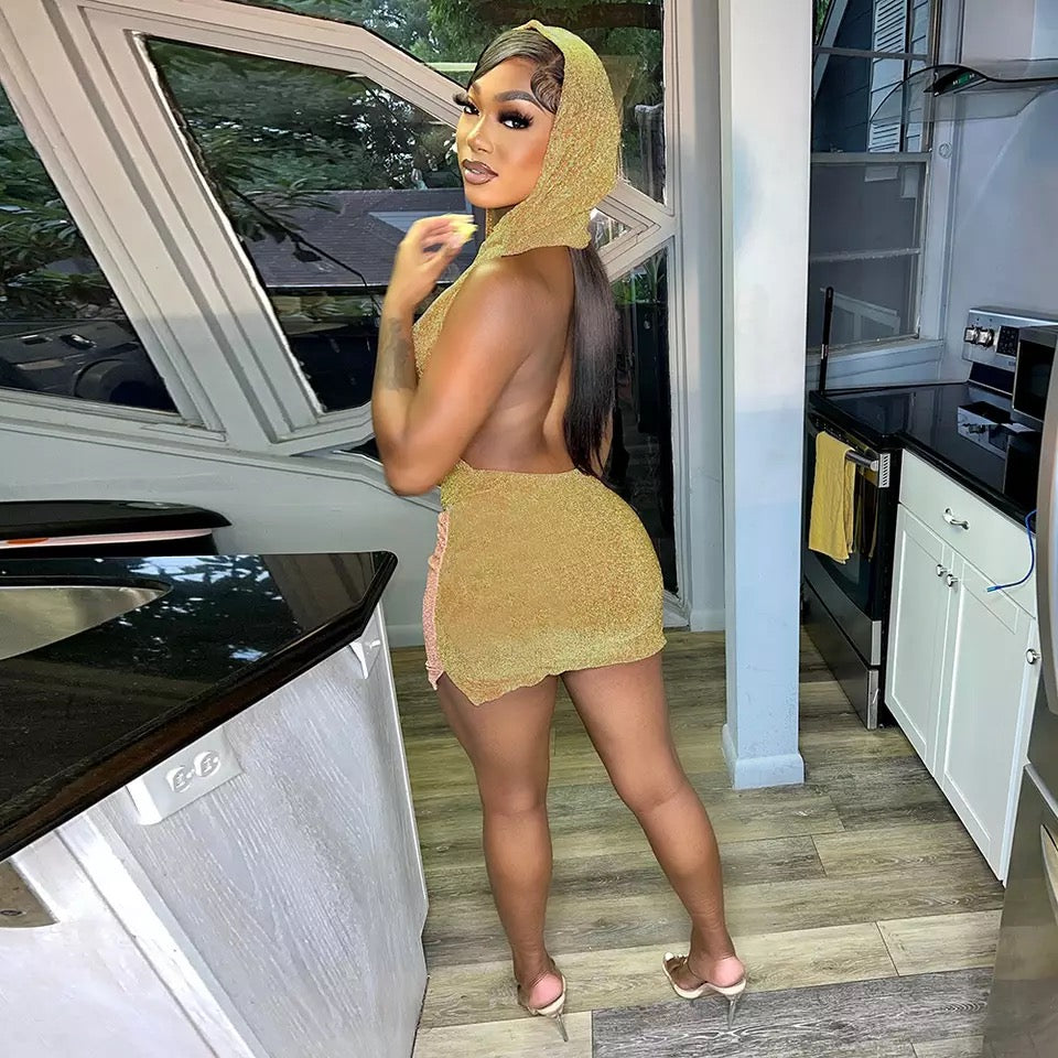 Sexy Hoodie Dress Masterpieces Boutique Store
